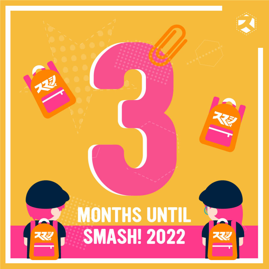 3 Months Until SMASH! 2022 | SMASH! Anime Convention - Sydney Manga ...