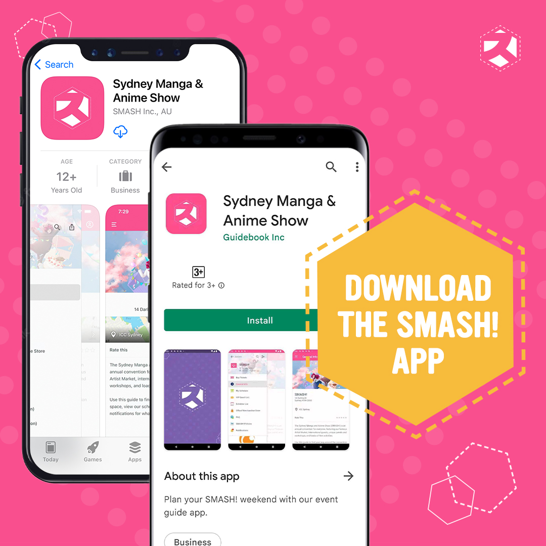 Download the SMASH! App! | SMASH! Anime Convention - Sydney Manga ...